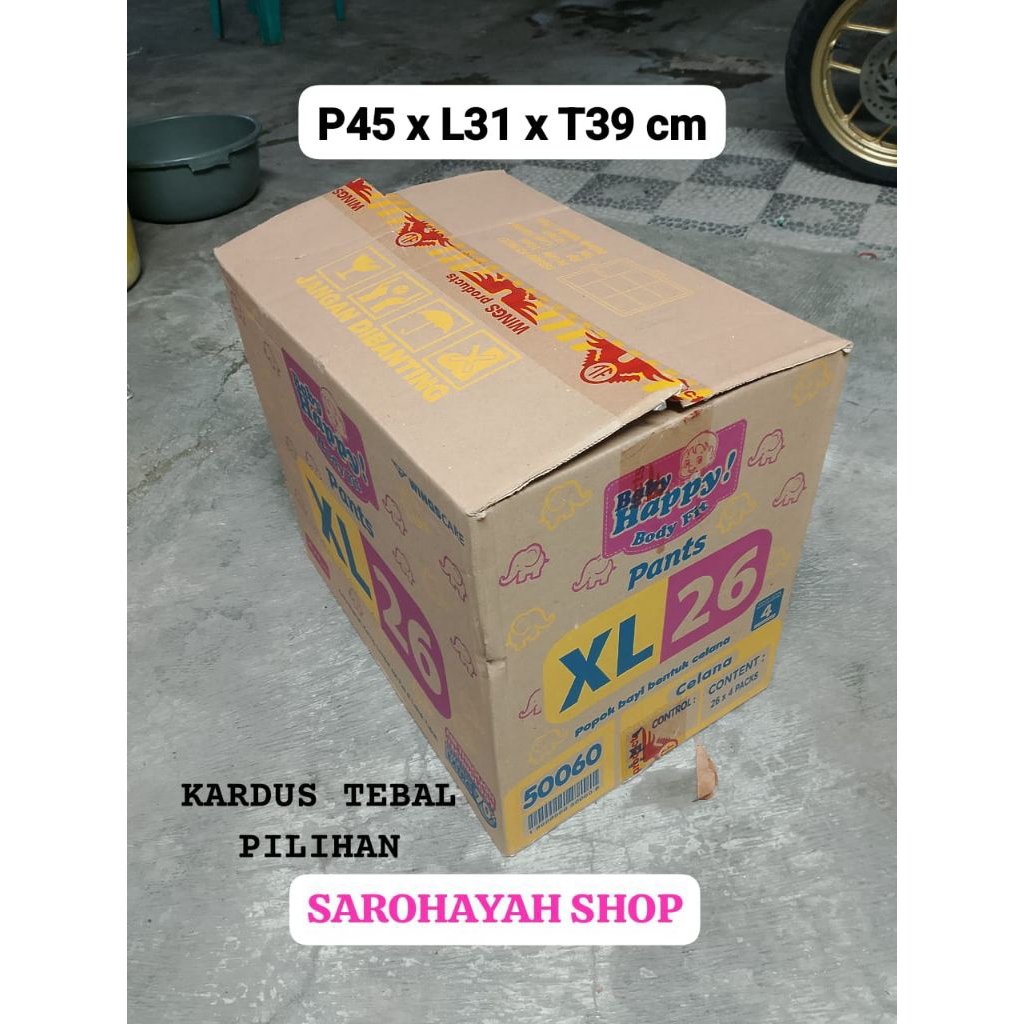 CARDBOARD USED DIAPERS DUS SCAN CARTON BOXES | Shopee Malaysia