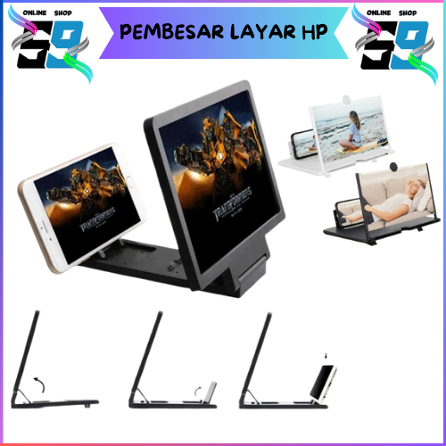 LAYAR 10 Inch HP Screen Magnifier Projector Cellphone Magnifying Glass ...