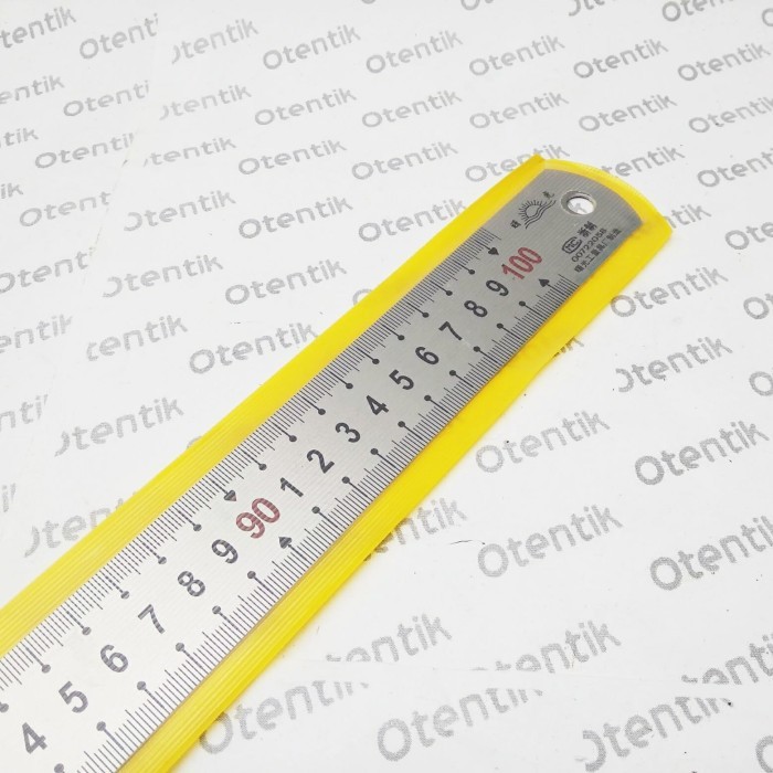 IRON RULER 100 CM - 1000 MM - 1 METER - STEEL RULER 40 INCH | Shopee ...