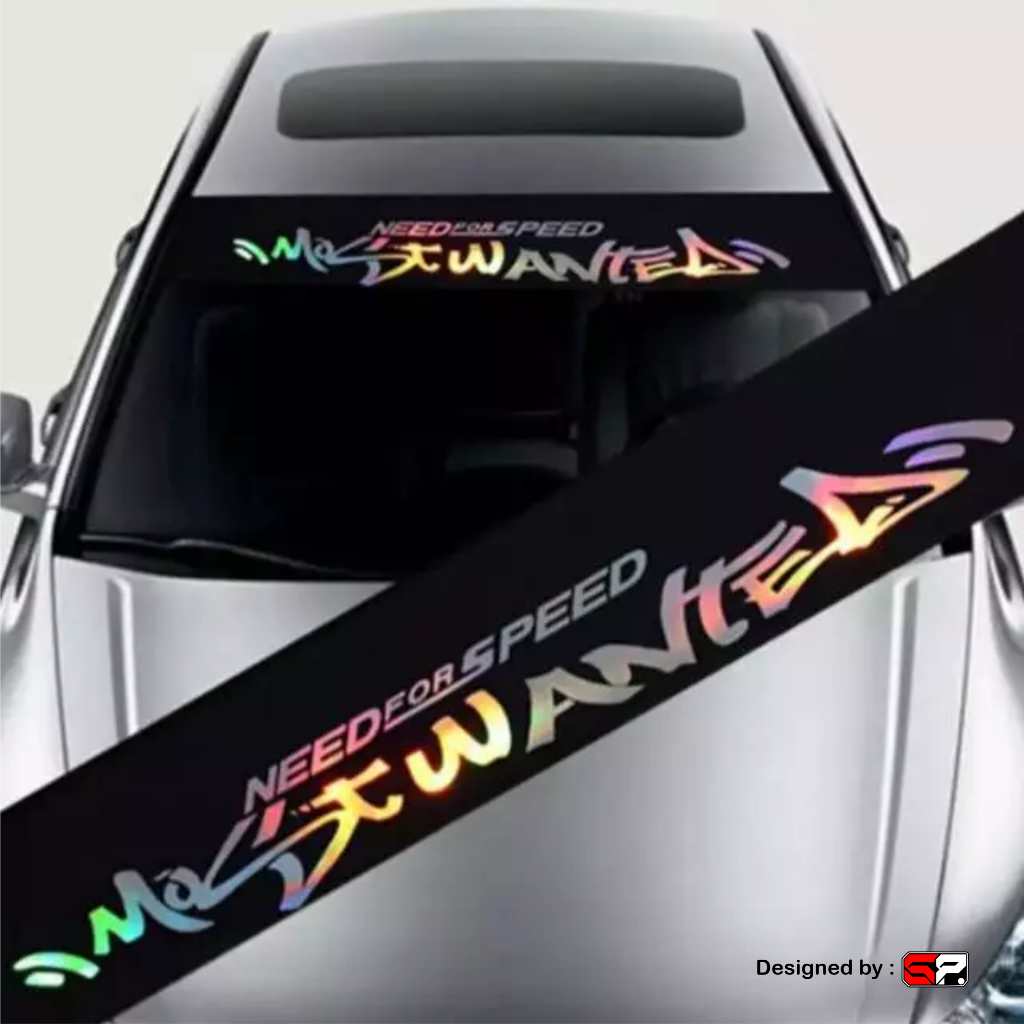 Need For Speed Most Wanted Hologram front and rear windshield car ...