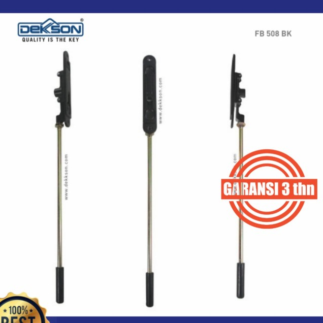 Flush Bolt Dekkson FB 508 BK / dekson aluminum door slot latch | Shopee ...