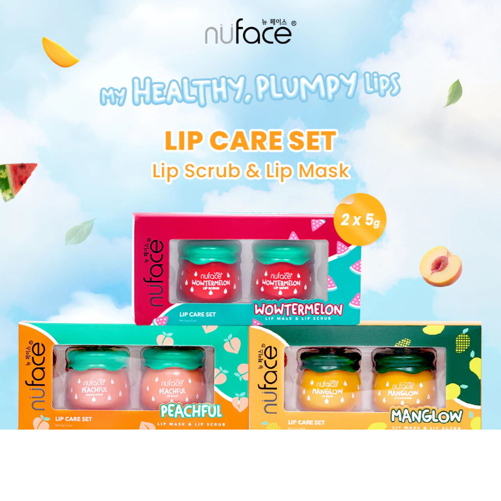 Nuface - Lipcare Set (Lip Scrub & Lip Mask) | Shopee Malaysia