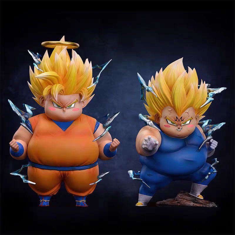 Dragon Ball Super Saiyan Son Goku Fat Vegeta Fat Action Figure | Shopee ...
