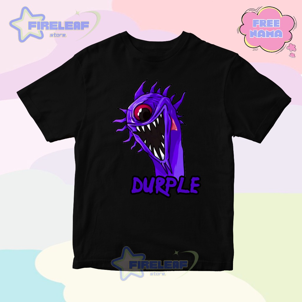 Children's CLOTHING CHILDREN'S T-SHIRT DURPLE INCREDIBOX SPRUNKI PHASE ...