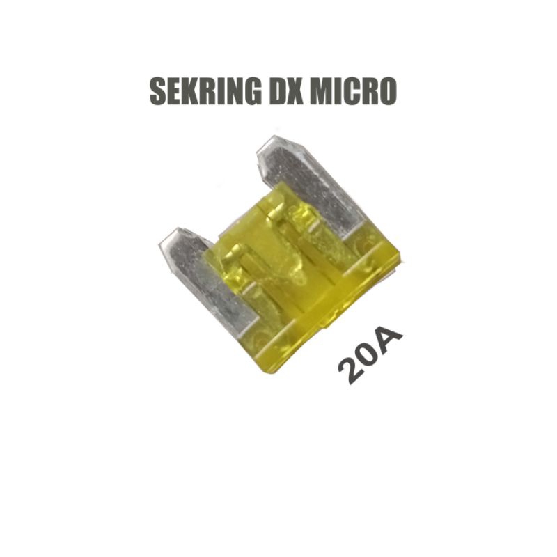 Dx Micro Fuse/Bunting / 20A Plug-in Fuse | Shopee Malaysia