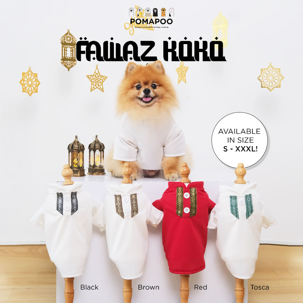 Pomapoo - Fawaz Koko Cat Clothes and Dog Clothes | Shopee Malaysia