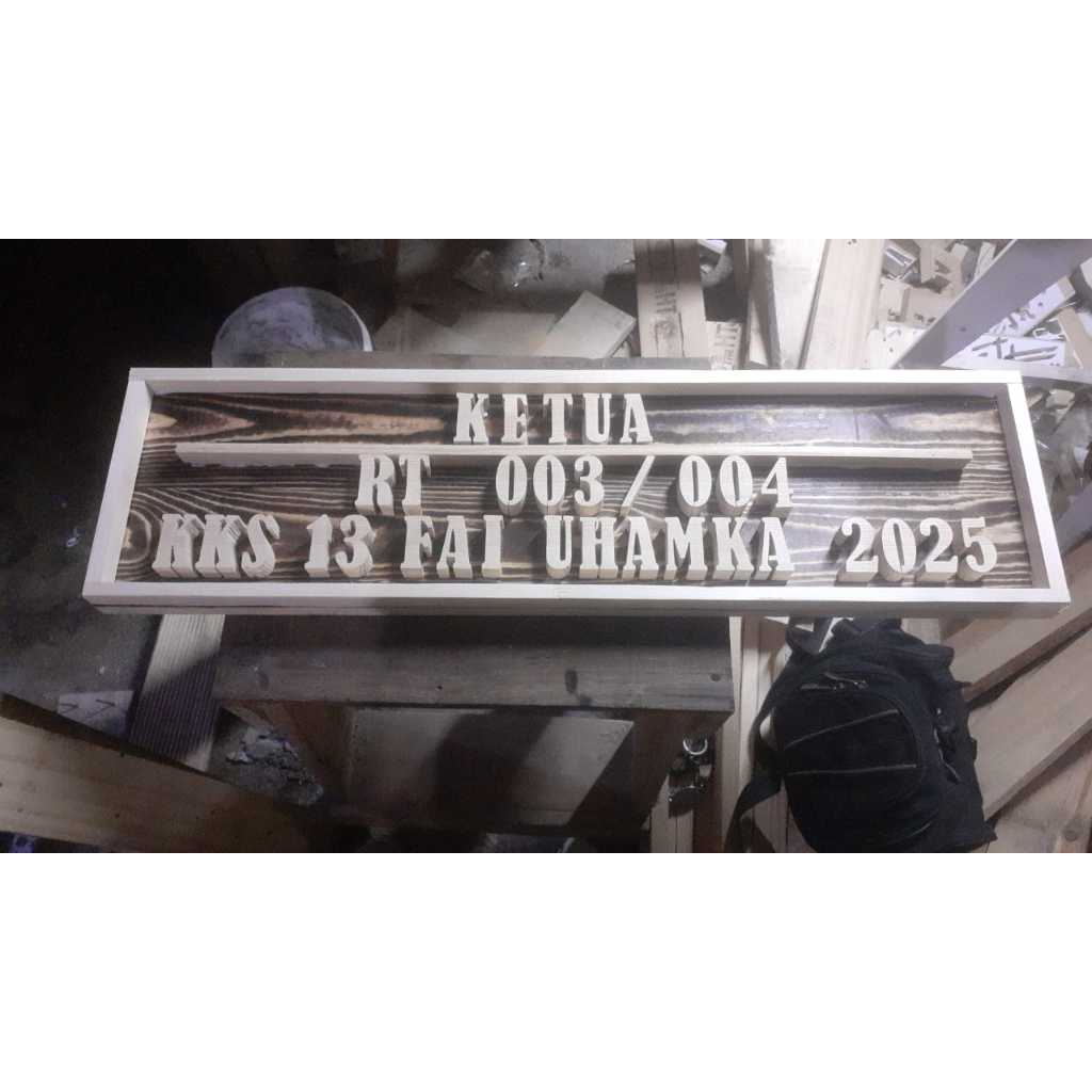 KAYU Display of Chief RT RW Custome from Dutch teak wood | Shopee Malaysia