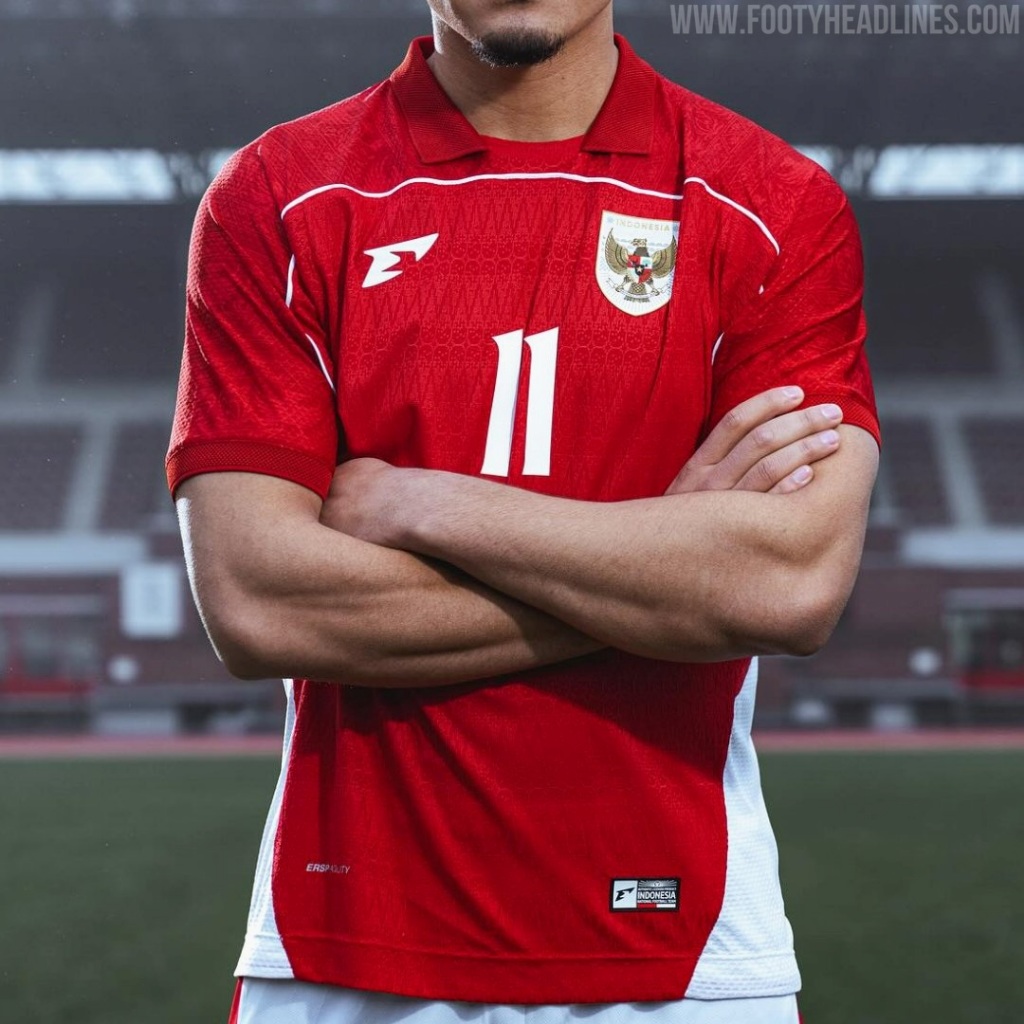 MERAH INDONESIA NATIONAL TEAM JERSEY HOME KIT NEWEST ERSPO 2025 2026 ...