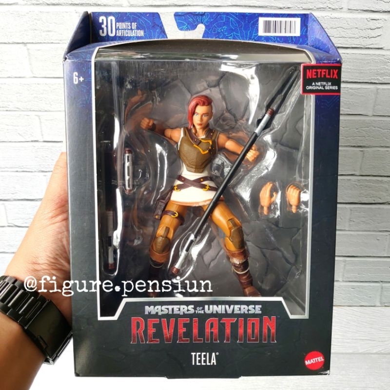 MATTEL MASTERS OF THE UNIVERSE TEELA MASTERVERSE REVELATION MOTU ACTION ...