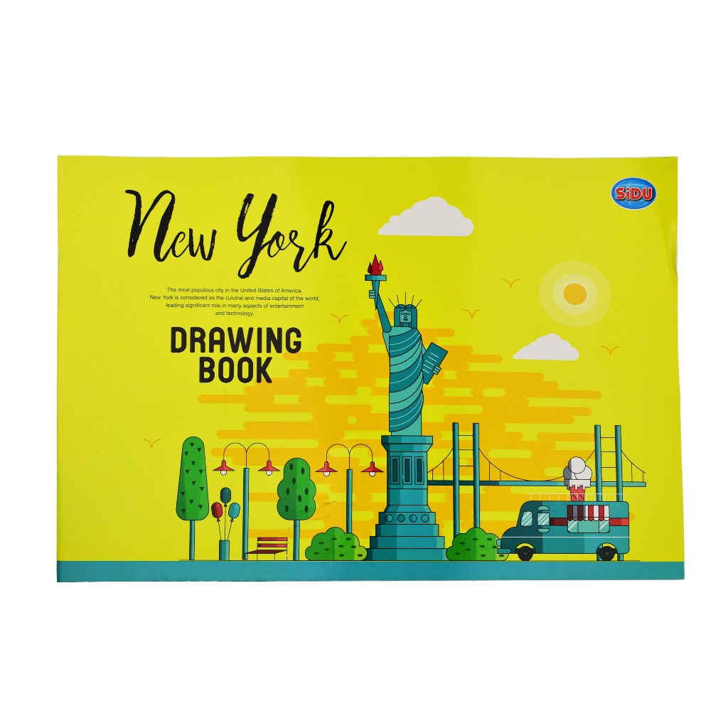 (1 Pcs) SIDU A3 drawing BOOK/drawing bookA3/A3 Size drawing Book ...