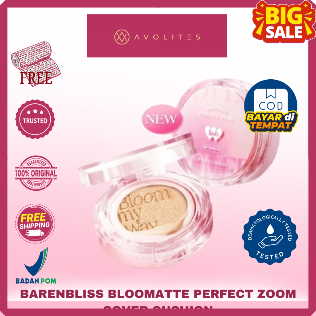 [NEW LAUNCH] BNB barenbliss Bloomatte Perfect Zoom Cover Cushion (16H Flawless Matte) Light ...
