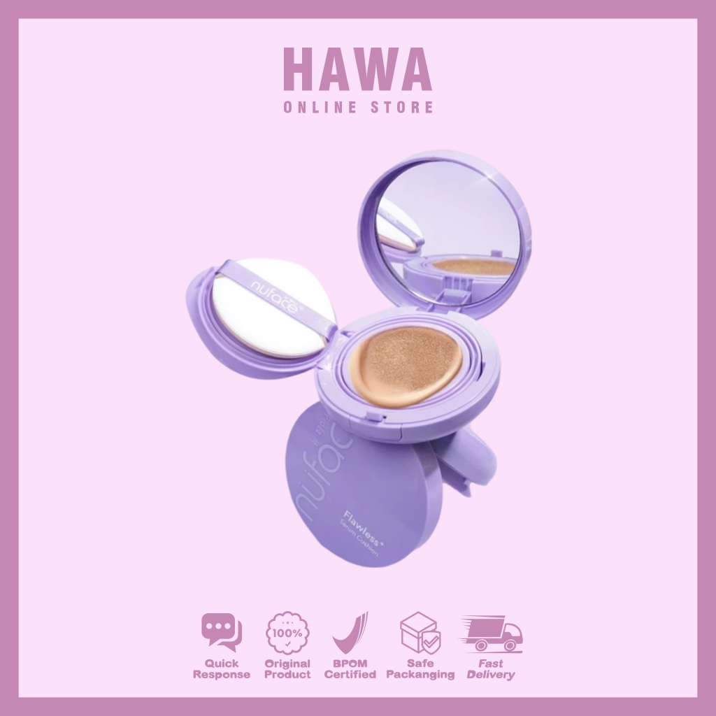 Nuface Flawless+ Serum Cushion with SPF 30 PA+++ (Medium to High ...