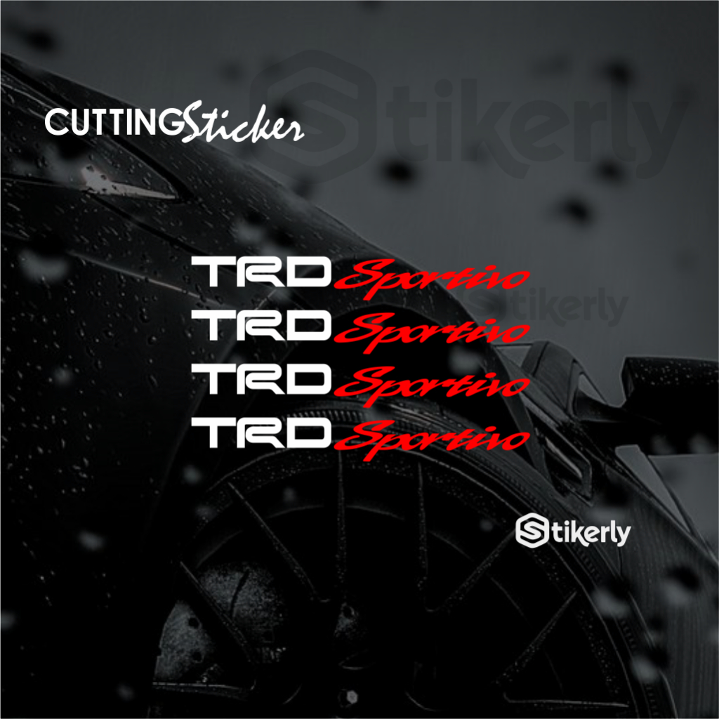 Cutting Sticker for TRD Spartan Water Gutters Innova | Shopee Malaysia