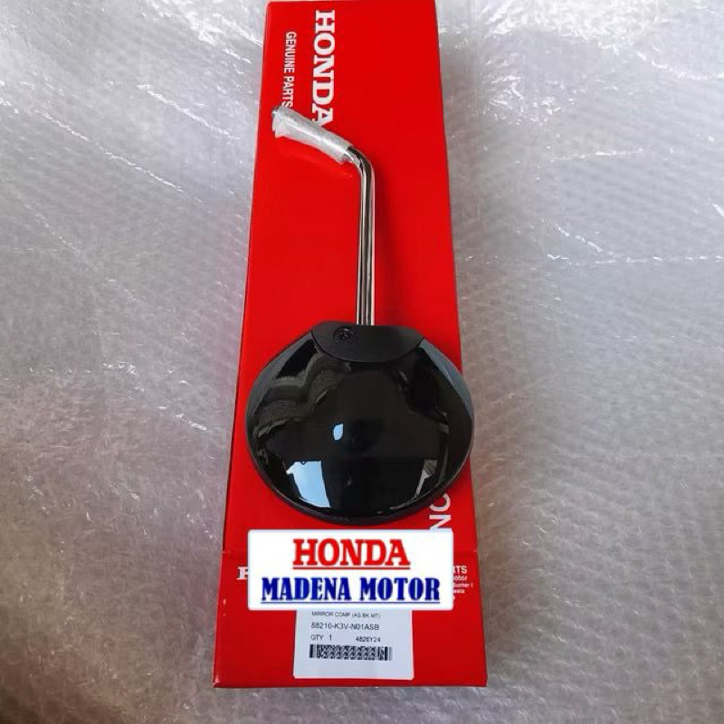 HITAM Original Honda Stylo 160 Metallic Black Mirrors 88210K3VN01ASB ...