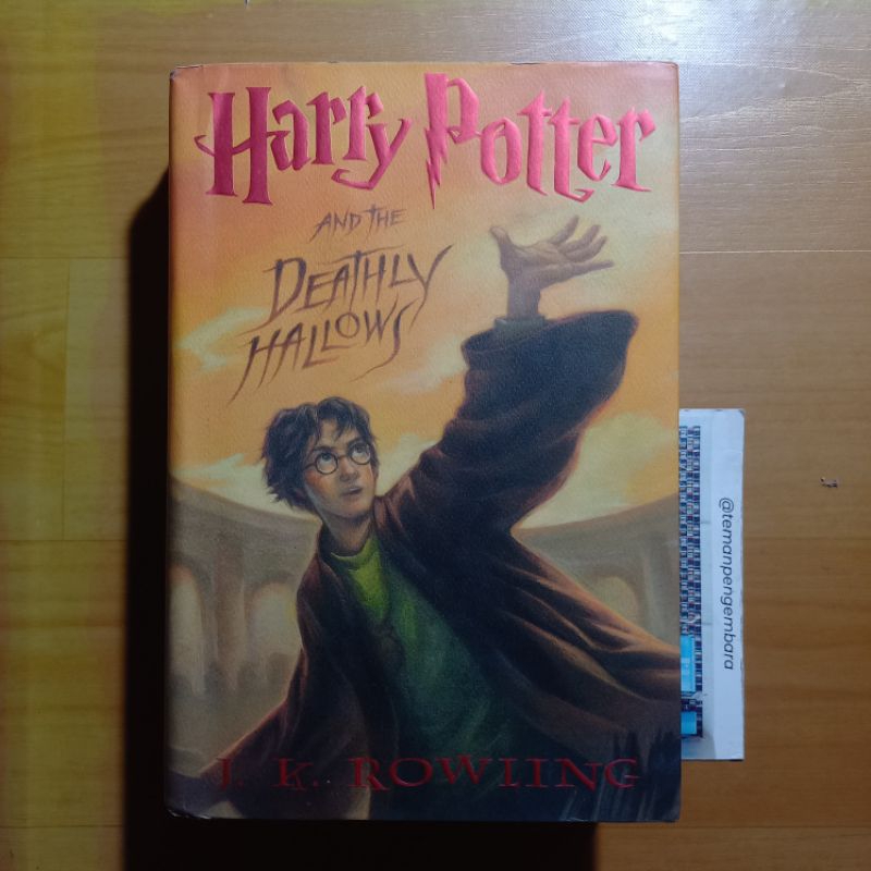 Original book Harry Potter and the Deathly Hallows JK Rowling ...