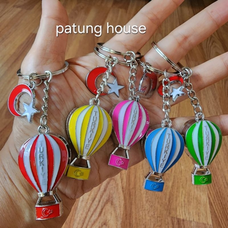 GANTUNGAN Turkiye Turkey Souvenir Keychain Keychain Cappadocia Istanbul ...