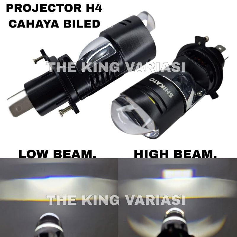 CAHAYA Original LED MAIN LIGHT H4 LIGHT BILED Z1 PRO / SUPER BRIGHT ...