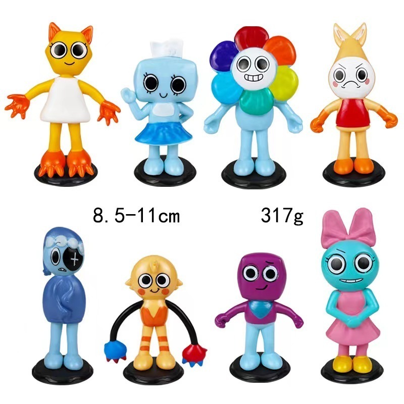 Dandys WORLD Roblox Action Figure Set Contains 8pcs Cake Topper ASTRO ...