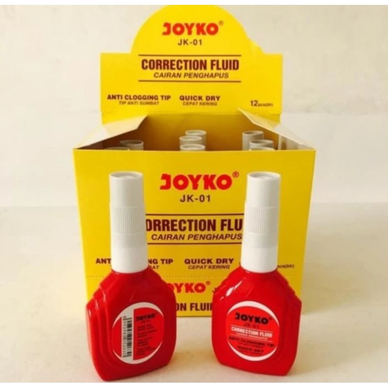 Typex joyko jk-01 / joyko correction fluid | Shopee Malaysia