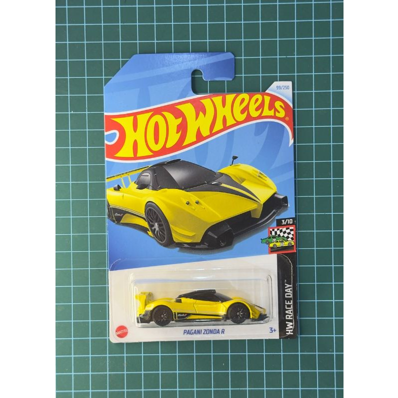 Hot WHEELS PAGANI ZONDA R REGULAR YELLOW | Shopee Malaysia