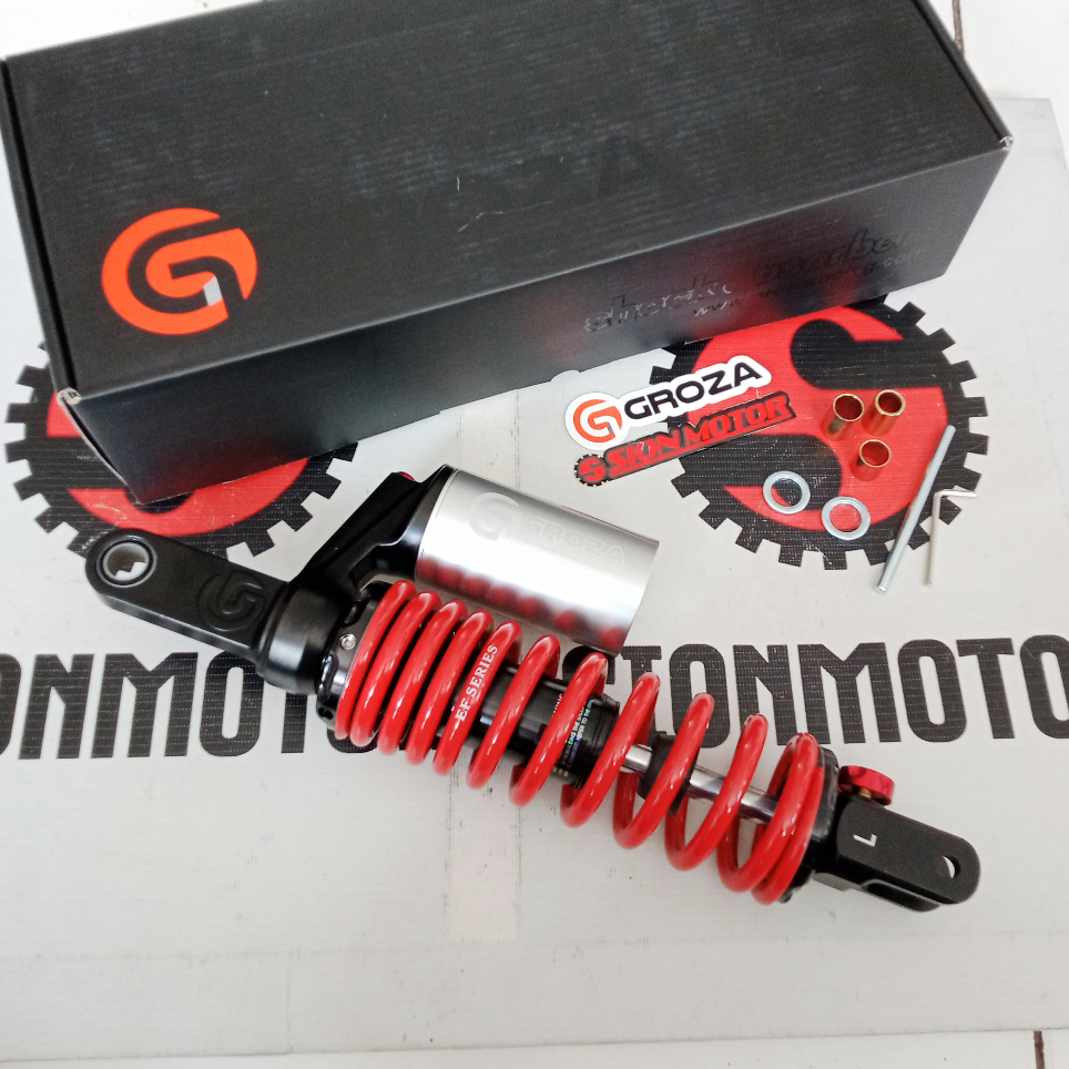 Groza - EF SERIES 330MM Red Sigle Shock | Top Tube Shockbreaker Matic ...