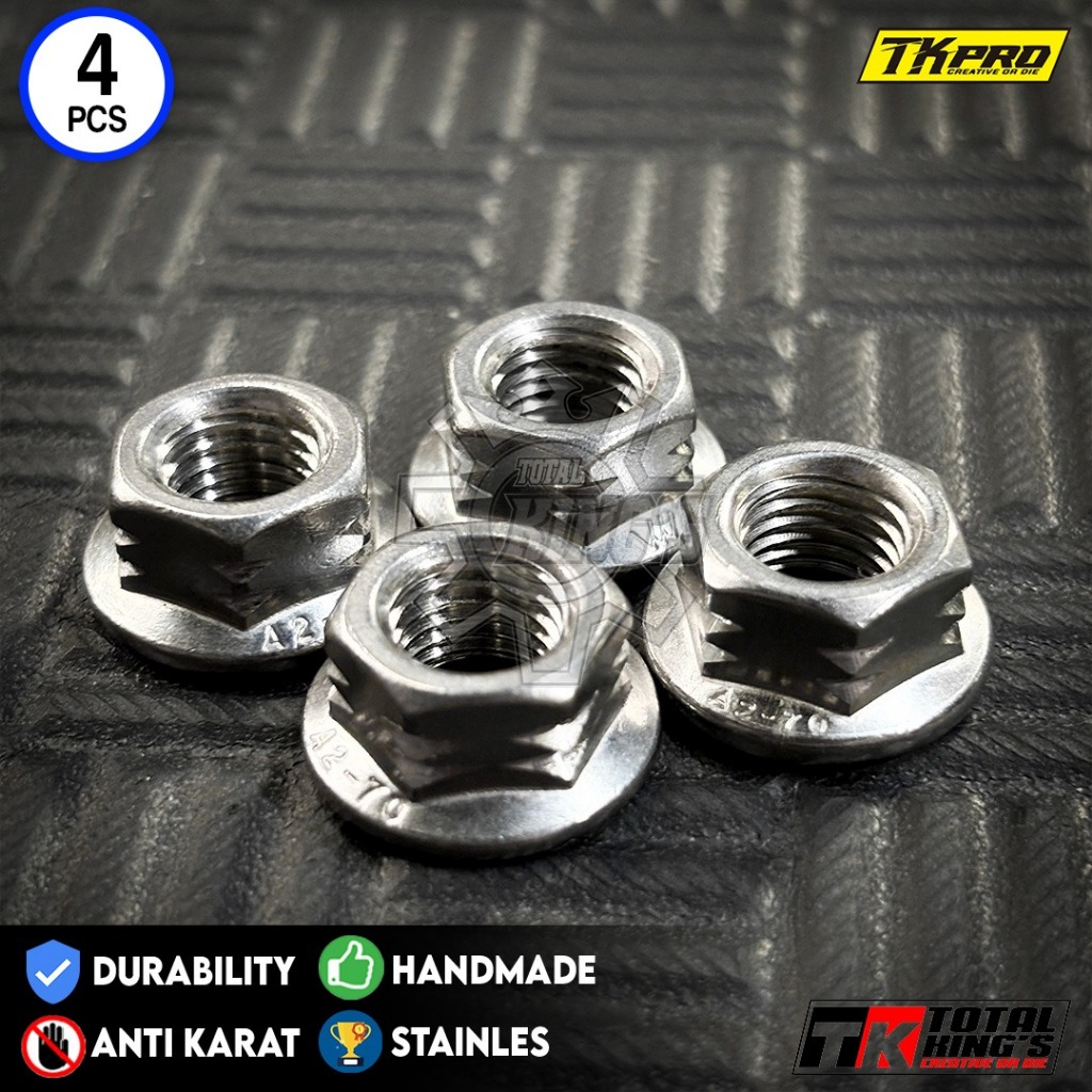 Mur 14 STAINLES BLOCK BORING RX KING RXK RXS YT (4 PCS/1 SET) | Shopee ...