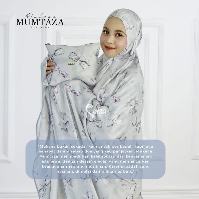 Mukena MUMTAZ MOTIF RAYA EDITION 2025 LUMINE LACE SERIES ORIGINAL RAISA - ummiyuni hijab ...