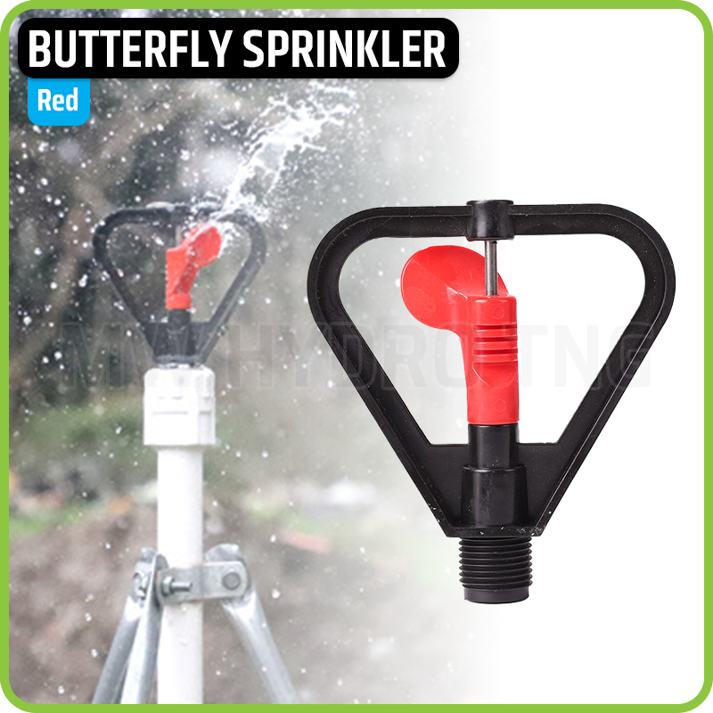 MERAH Red Butterfly Sprinkler / Red Butterfly Sprinkler | Shopee Malaysia