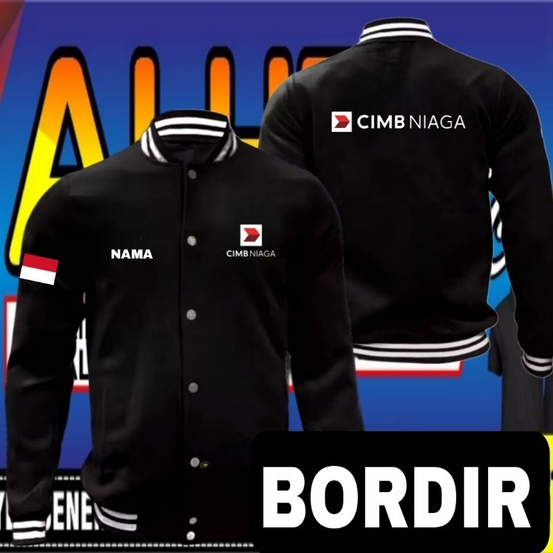 CIMB business embroidered jacket CIMB business jacket CIMB business ...