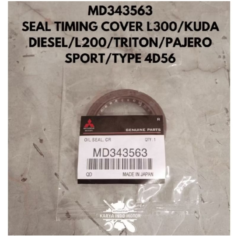 Oil seal front axle crankshaft L300 diesel strada L200 MD343563 ...