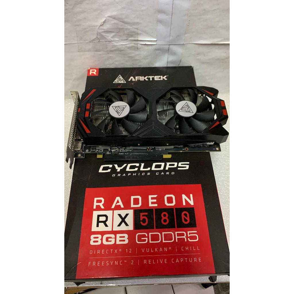 Vga RX 580 8 GB DDR5 BRAND ARKTEK CYCLOPS | Shopee Malaysia