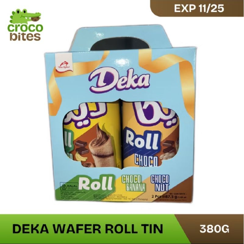 Deka wafer roll tin gift box Hampers for Eid snack food | Shopee Malaysia