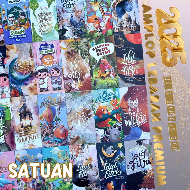 [THR Prize] [ONE] Unique Cute Eid Envelope/Premium Aesthetic THR ...