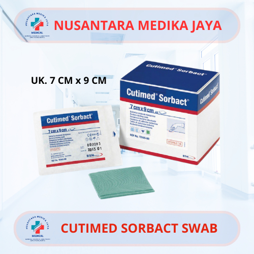Cutimed Sorbact Swab 7 cm x 9cm Bsn Medical | Shopee Malaysia