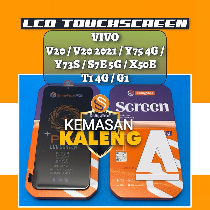 Lcd TOUCHSCREEN VIVO V20 / V20 2021 / V75 4G / V73S / S7E 5G / X50E SHINE STAR CANS | Shopee ...