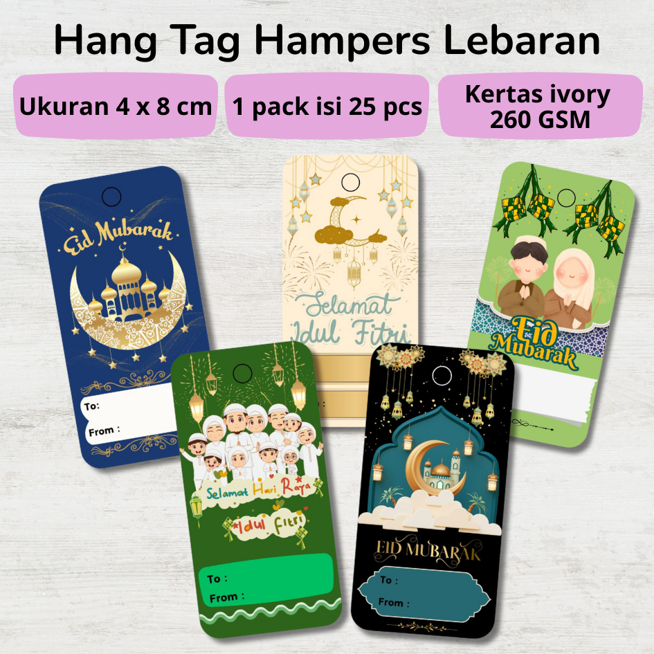 Hang Tag Hampers for Eid or Eid | Shopee Malaysia
