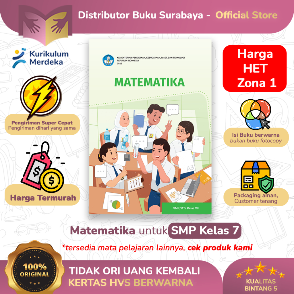 Middle School Grade 7 Mathematics Book - Student Package Book ...