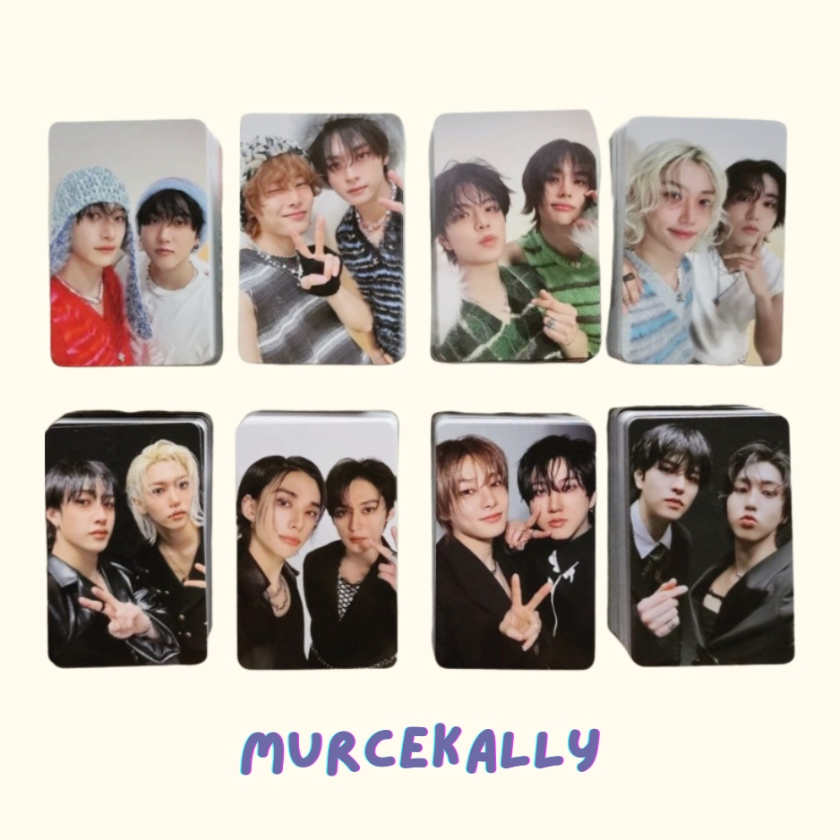 Stray Kids Photocard ATE Unit Album - Boom Ver. & Chk Chk Ver. Official ...