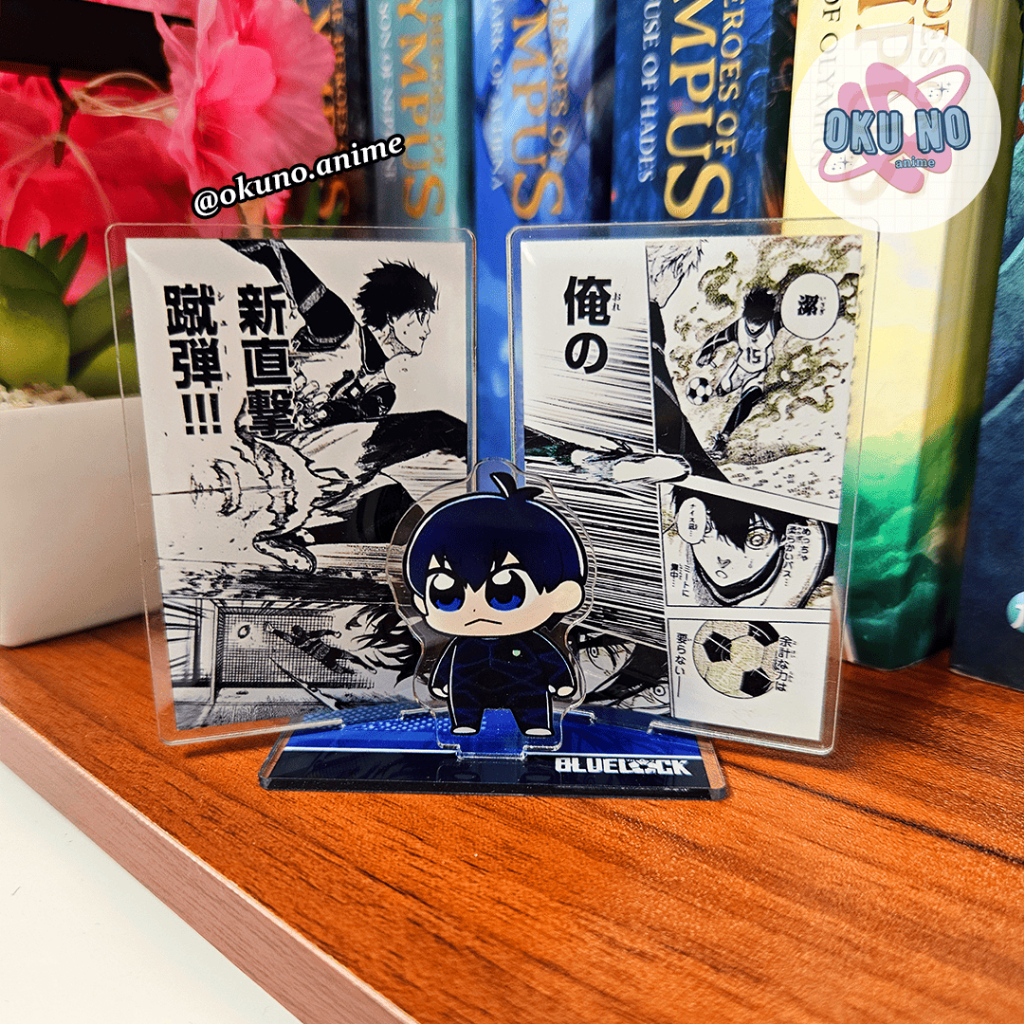Blue Lock Isagi Comic Scene Background Standee Anime Acrylic Figure ...