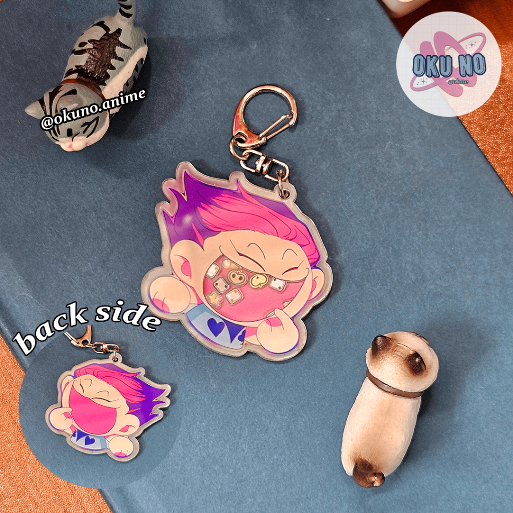 Hunter x Hunter Hisoka Keycharm Acrylic Anime Keychain (Hanci) | Shopee ...
