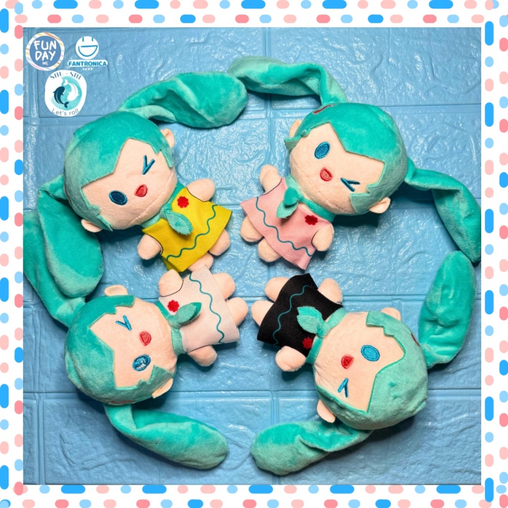 GANTUNGAN Hatsune Mikuu Plush Toy / Hatsune Mikuu Keychain Doll ...