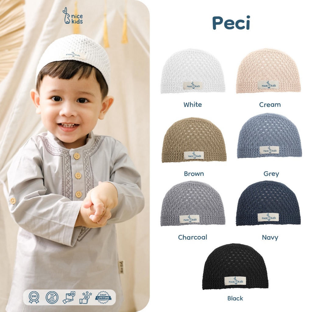 Nice Kids - Peci (Peci for Boys 0 - 2 Years) | Shopee Malaysia