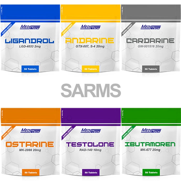 Sarms Meditech SARM Medi Ligandrol Ostarine Cardarine Andarine S4 Testo ...