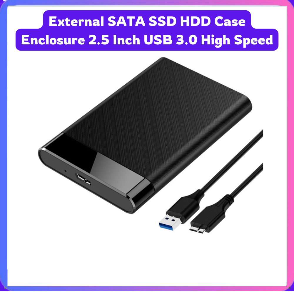 Kesing Hard Disk Casing External SATA SSD HDD Case Enclosure 2.5 Inch ...