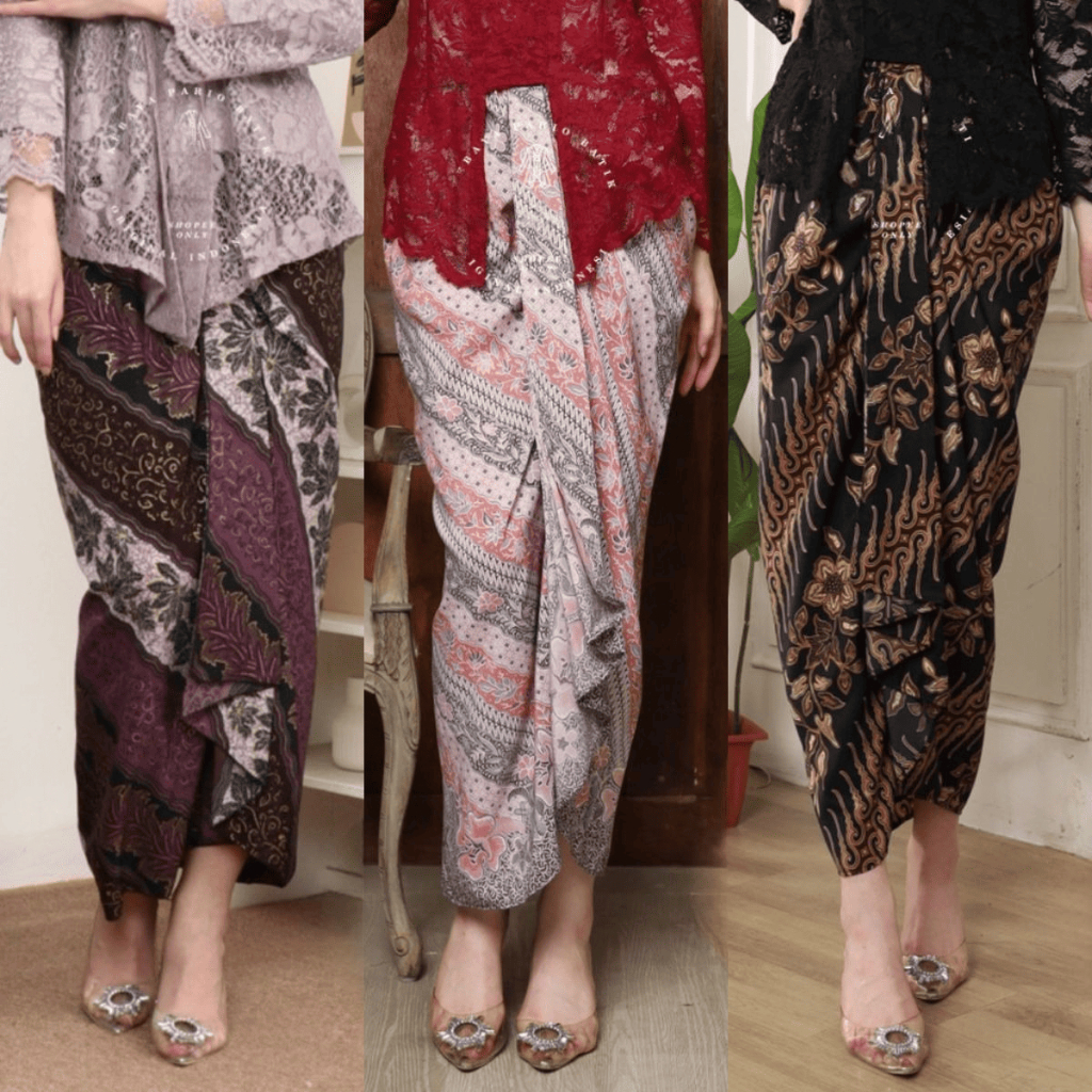 INSTANT Batik Skirt, Wiron Skirt, Kebaya Bottom, Women's Batik Wrap ...