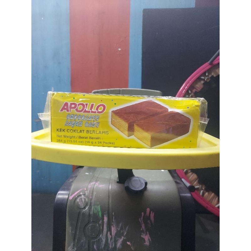 Apollo Chocolate Layer Cake (24 pack x 16gr) Apollo Chocolate Layer ...