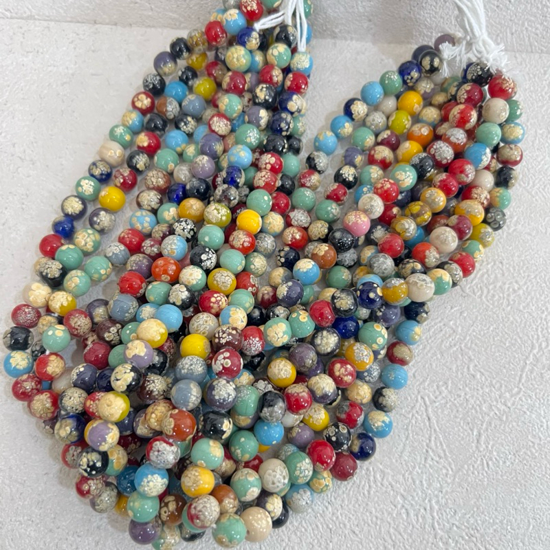 Mix Krepyak Spray Round Beads | Shopee Malaysia