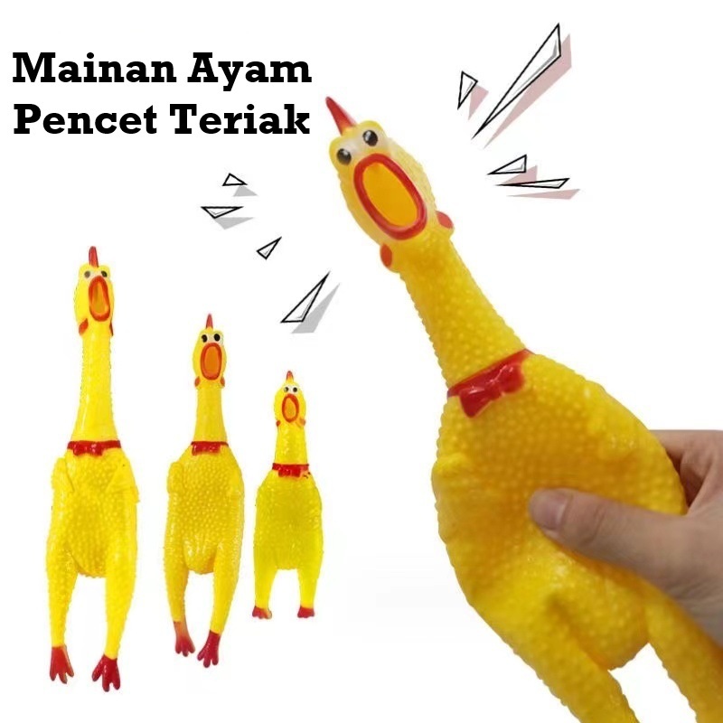 Screaming Chicken Toy / Funny Screaming Chicken Prank Toy / Screaming ...