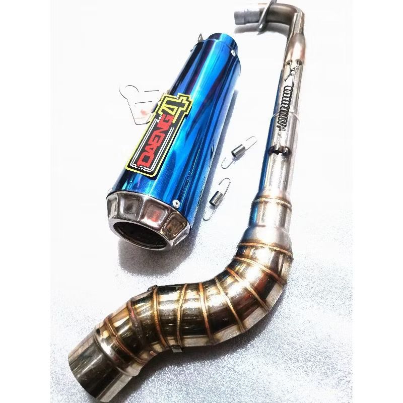 Daeng sai4 Pipe canister conical open specs exhaust Pipe for Wave 125 ...
