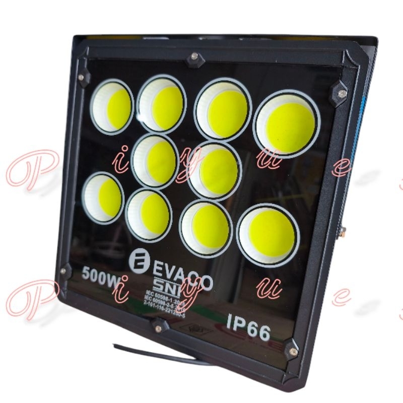 Led spotlights, flood light Cob 100w, 300w, 500w, 1000w evaco | Shopee ...